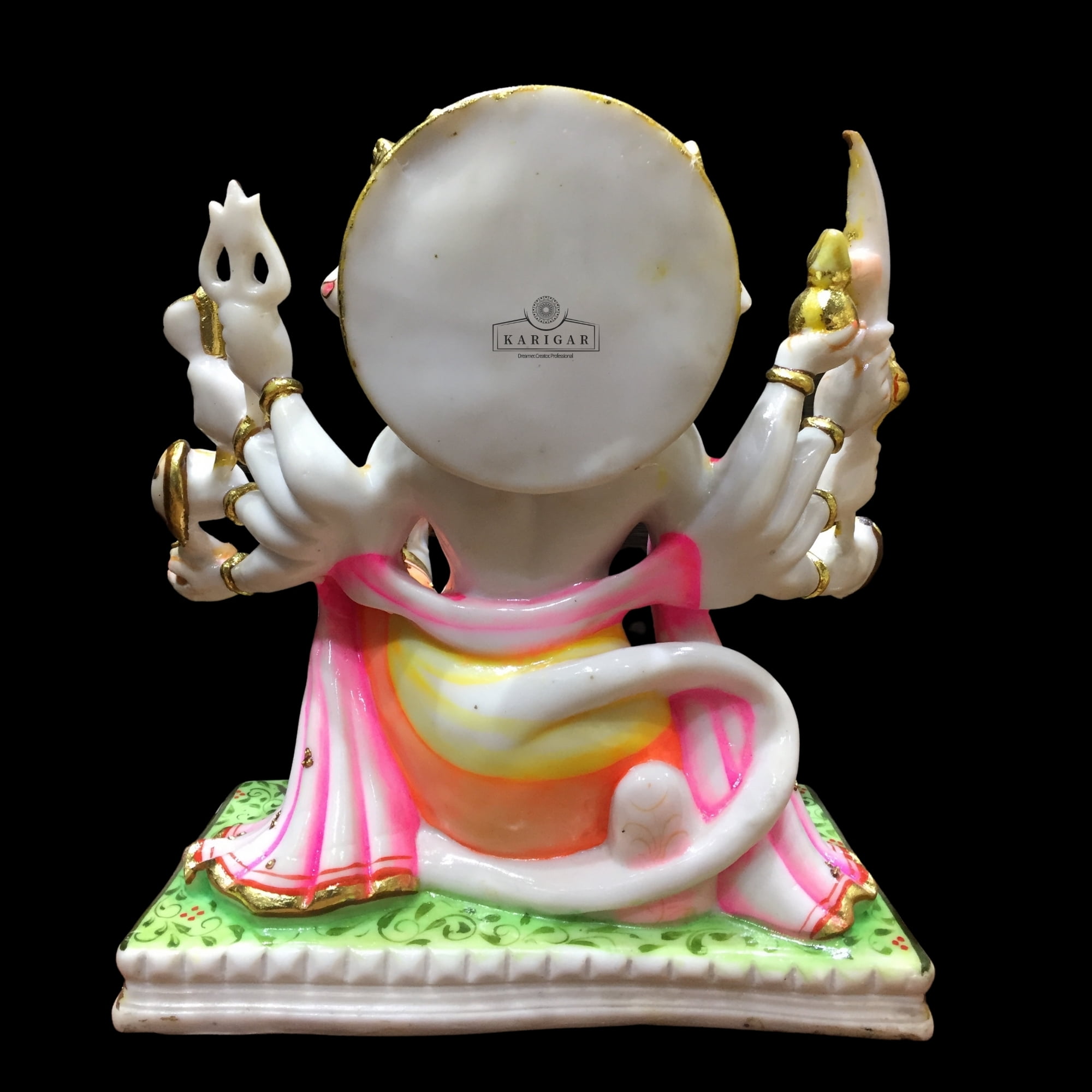 Hanuman Statue Murti 12 inches Large Gold Leaf Philippines | Ubuy