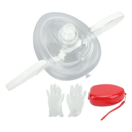 CPR Resuscitator, Portable Universal Latex Free CPR Face Shield With ...