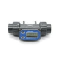 Flow Meter Electronic LCD Digital Display Flowmeter DN25-80 ZJLCD-BT01 PVC Pipe Liquid Water For ...