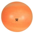 CanDo Deluxe ABS Inflatable Exercise Ball, Orange, 21.7 Inch - Walmart.com