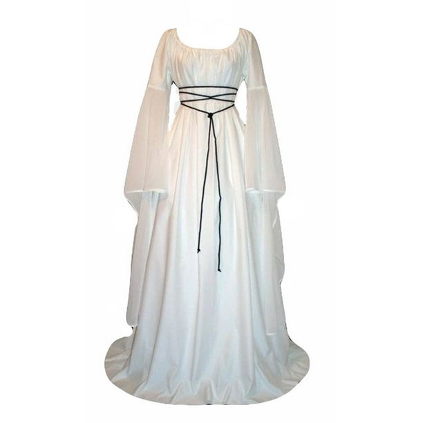 Verugu Renaissance Dress for Women, Gothic Halloween Costume Medieval ...