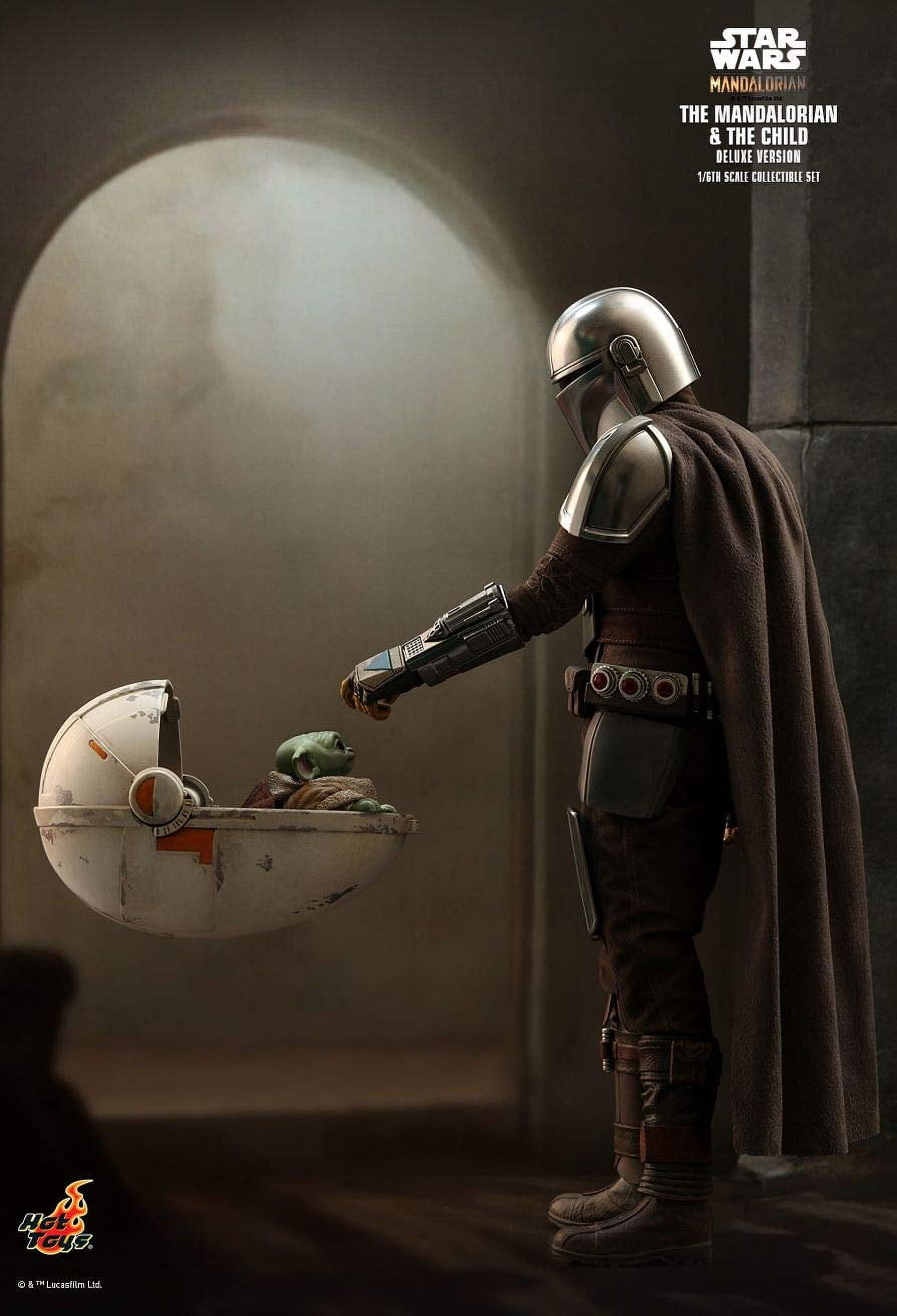 Hot Toys Star Wars The Mandalorian and The Child (Versión Deluxe) 1/6 ...