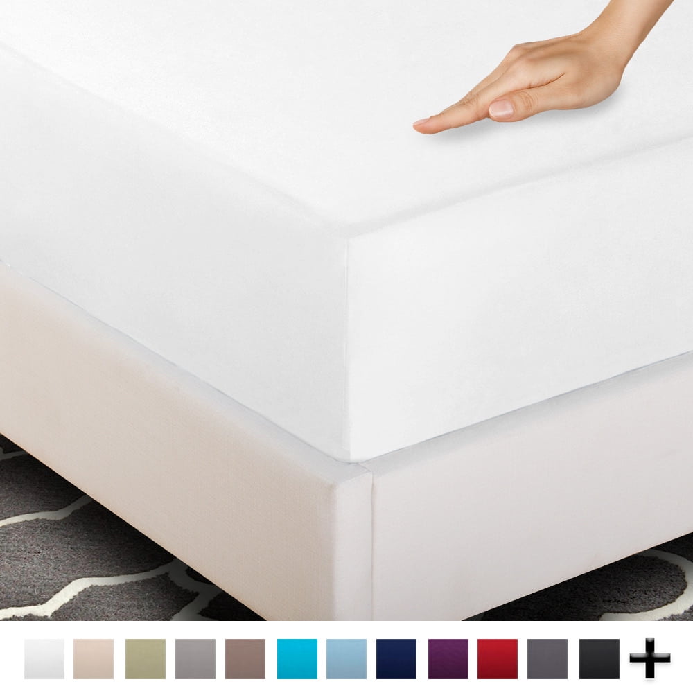 Fitted Bottom Sheet Twin Extra Long Premium 1800 Ultra Soft Wrinkle