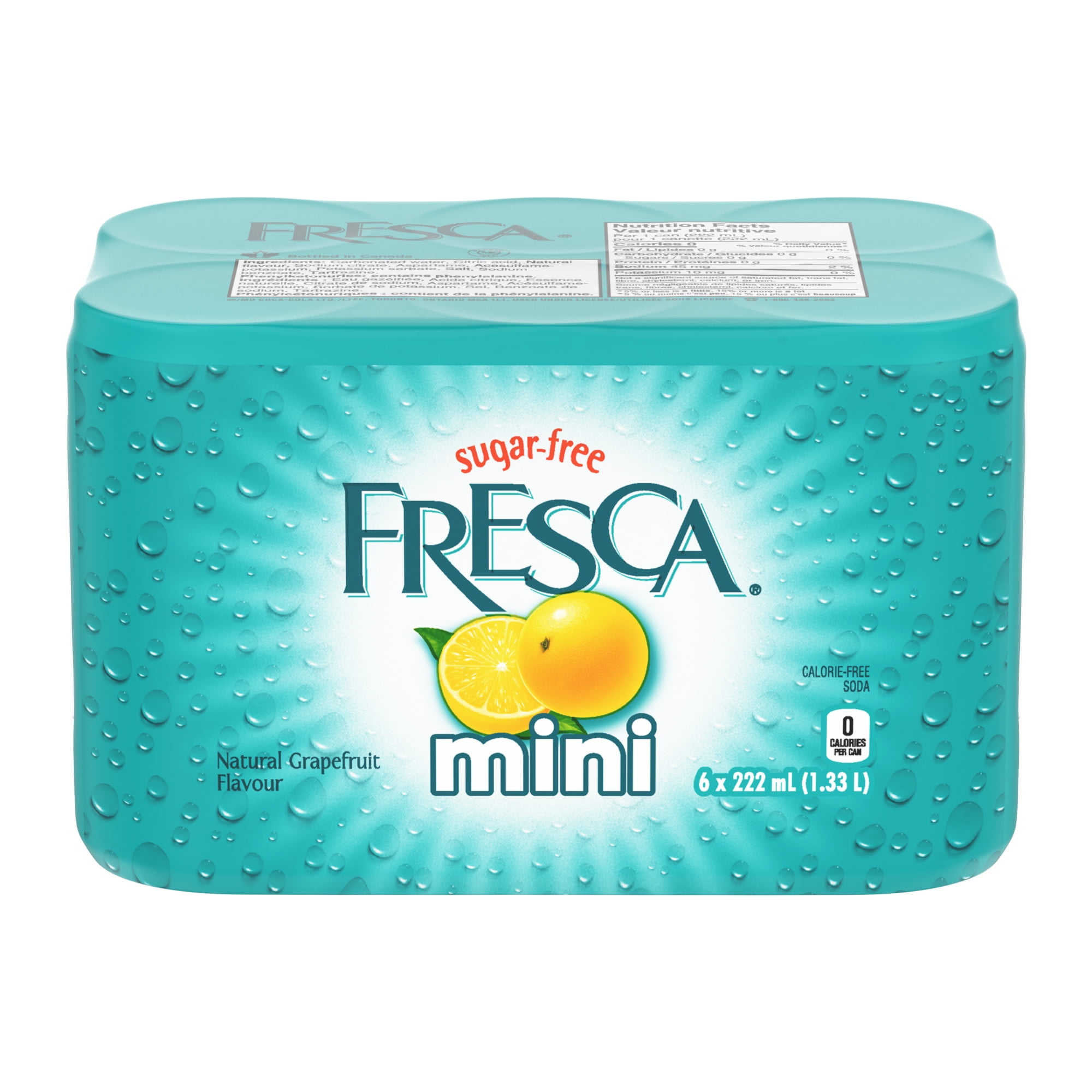 Click here for Fresca 222ml Can X 6 222 Ml prices