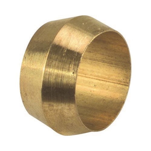 BRASS COMPRESSION SLEEVE 1/2 IN per 132 Each - Walmart.com