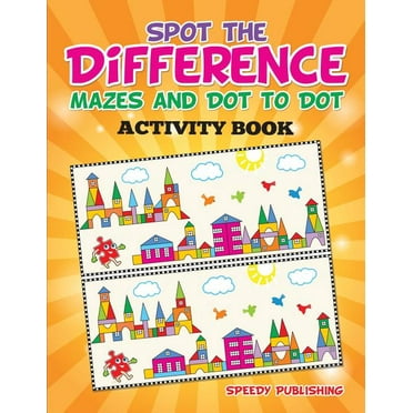 Spot The Difference Puzzle Book For Kids (Paperback) - Walmart.com