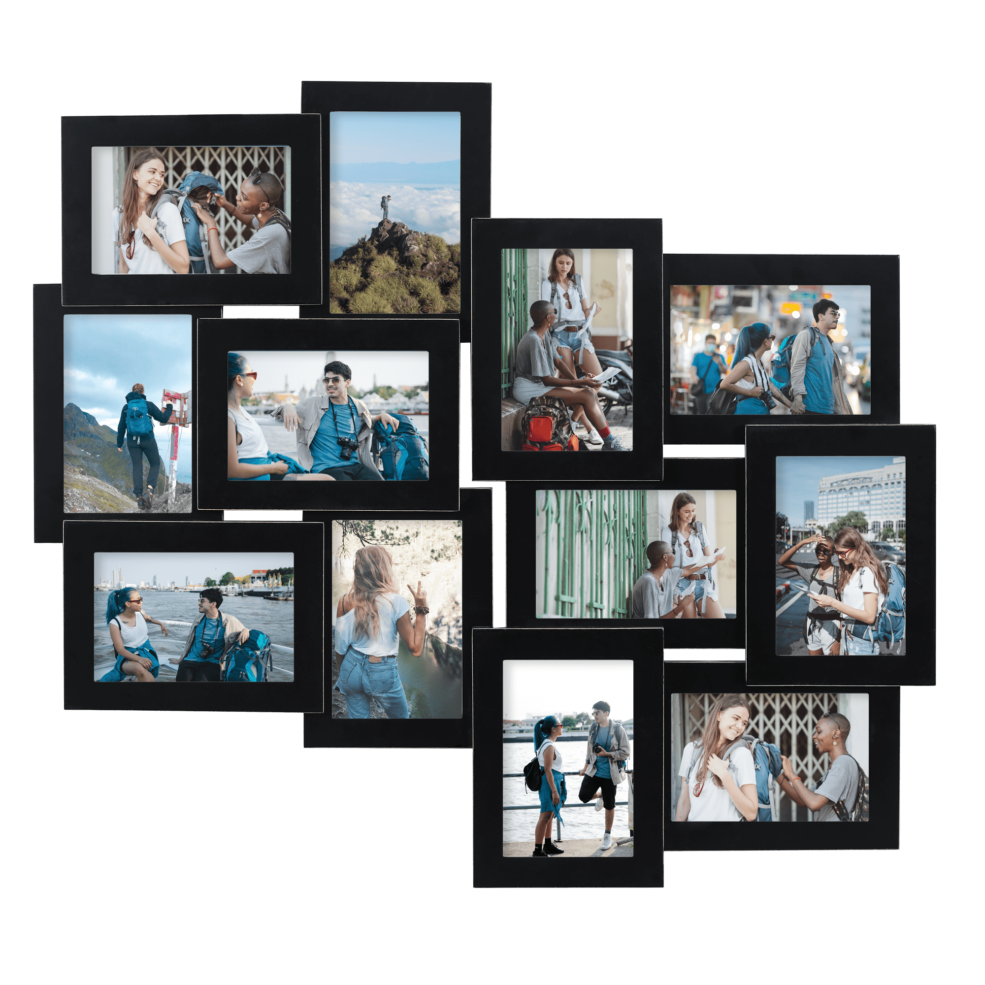 Joveco 12pcs Picture Frames, Collage Picture Frames,Photo Frame Set for ...