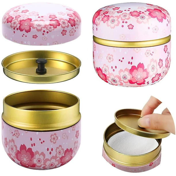Body Powder Container Baby Women Powder Storage Case For Bath And ...