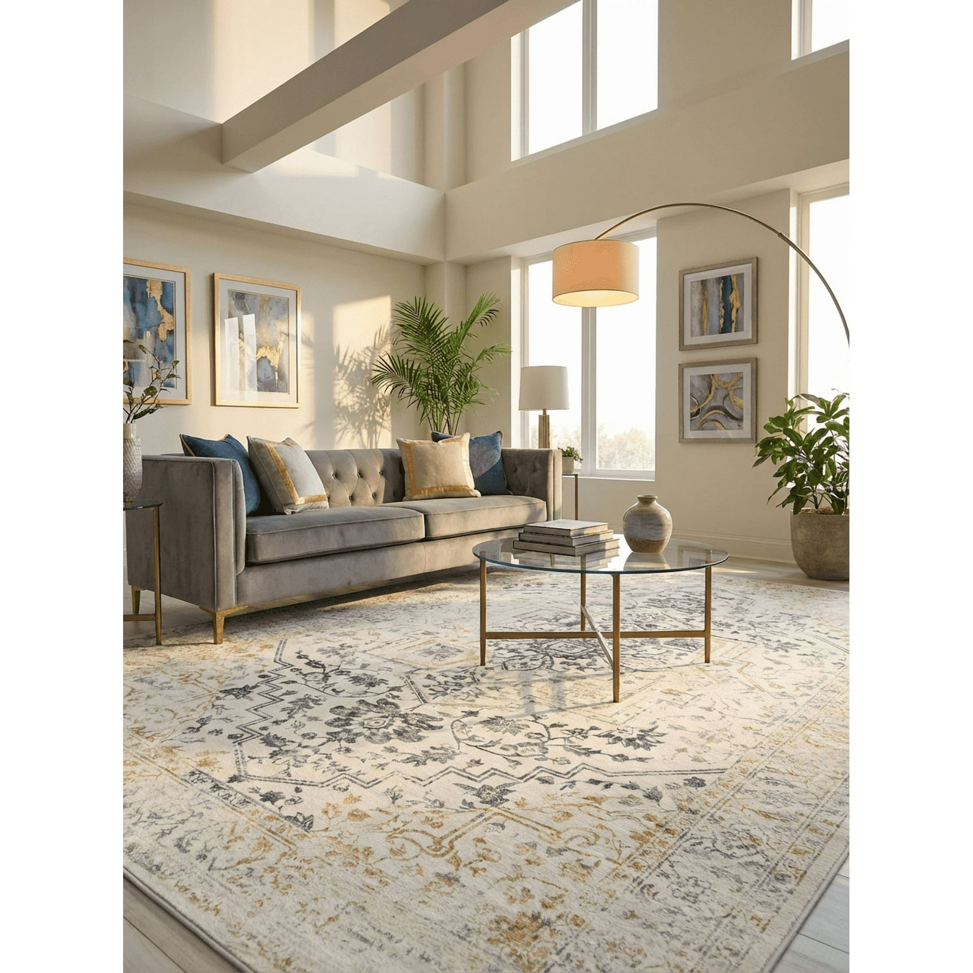 Click here for Rug Branch Distressed Indoor Area Rug 311 X 510 prices