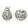 Decorative Ceramic Apple & Pear Set Of 2 - Walmart.com
