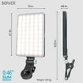 Bower Clip-on Snap Light for Streaming, Selfies & Remote Work - USB-C ...