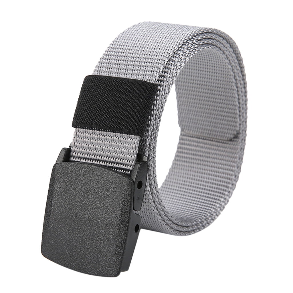 Quick Draw Belt Clip Buckle Belt Mens Belt Nylon Waist Metal- Long ...