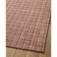Chris Loves Julia x Loloi Polly Checkered Berry/Natural Area Rug ...
