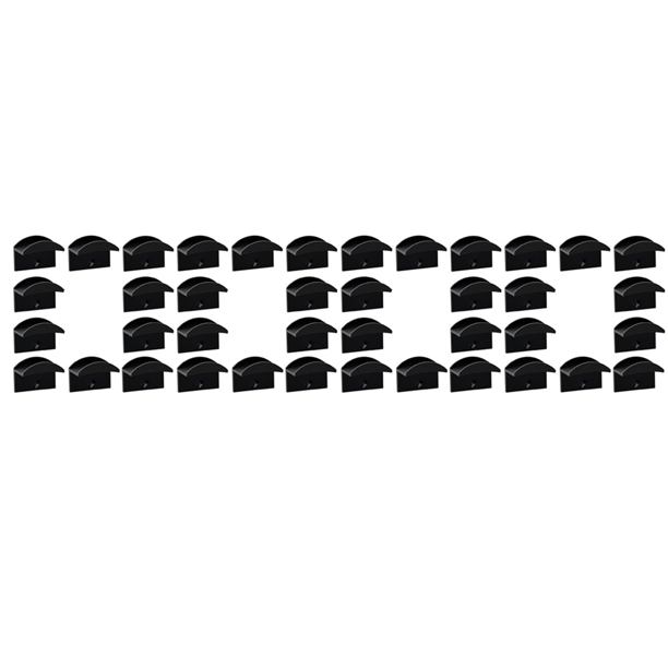 40X Hat Rack for Wall, Adhesive Hat Organizer for Baseball Caps Sticky ...