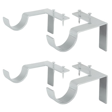 Idea Works Instant Up Curtain Rod Holders - Walmart.com