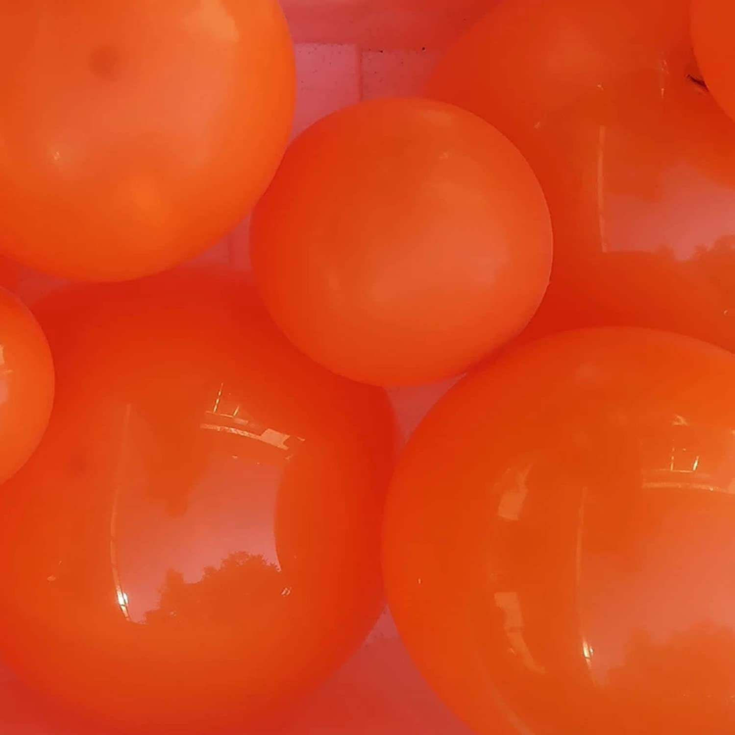 100 Pack Orange Balloons Different Sizes 18 12 10 5 Inch KIRIKOU Party ...