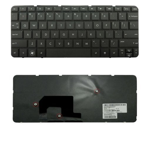 HP 639478-001 Keyboard assembly with pointstick - Full-size layout with ...