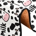 Cow Spotted Milk Pattern Runner Rug 24x72 Inch Cushioned Non Slip Soft ...