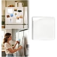 50-Pack 2x2 Inch Clear Square Acrylic Magnets with Strong Adhesive ...