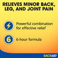 Backaid Maximum Strength Back Pain Reliever, 6-Hour Formula, Aspirin ...