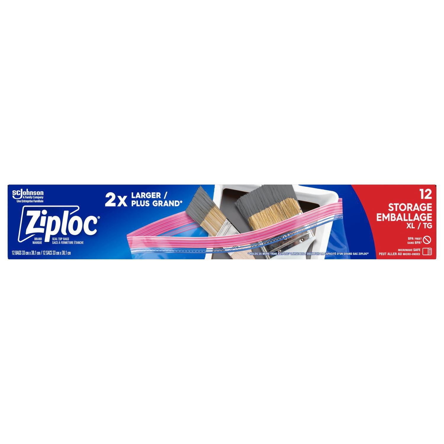 Click here for Ziploc Storage Bags  Extra Large 33 Cm X 38.1 Cm prices