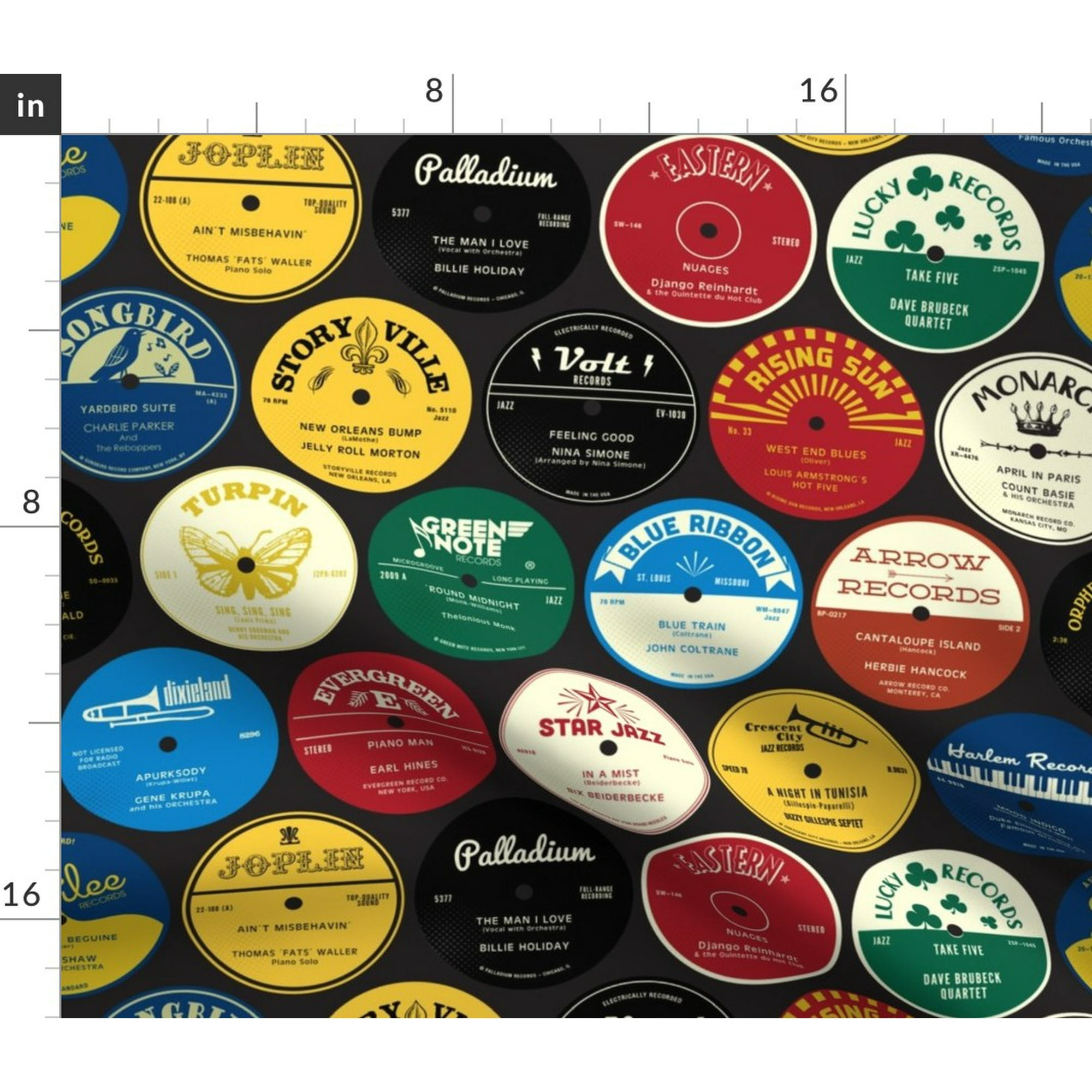 Motown Record Print Out