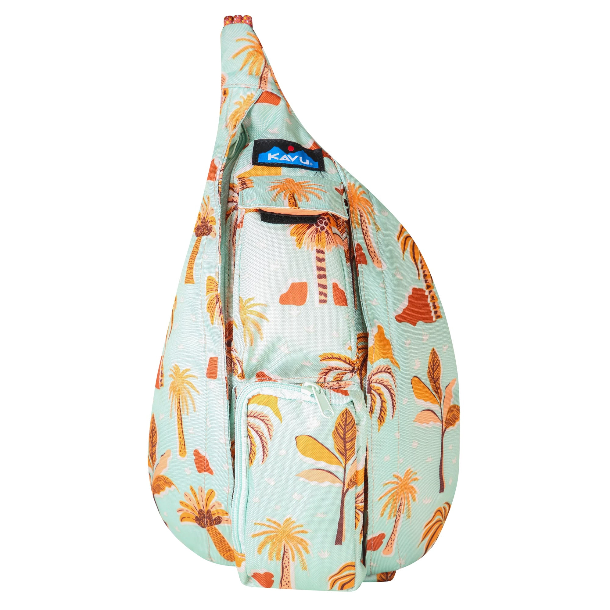 KAVU Mini Rope Sling Bag - Vintage Palm - Walmart.com