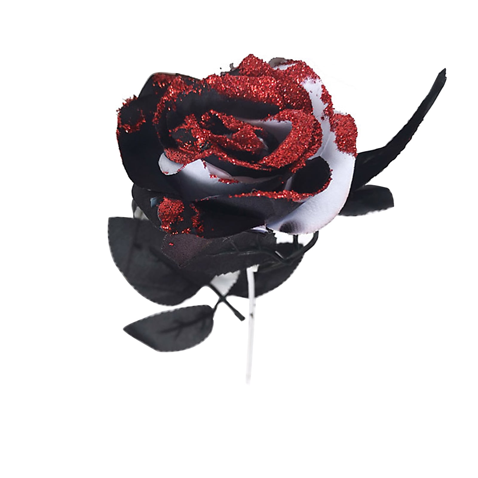huntermoon 41cm Artificial Artificial Roses Flower Bouquets Single ...
