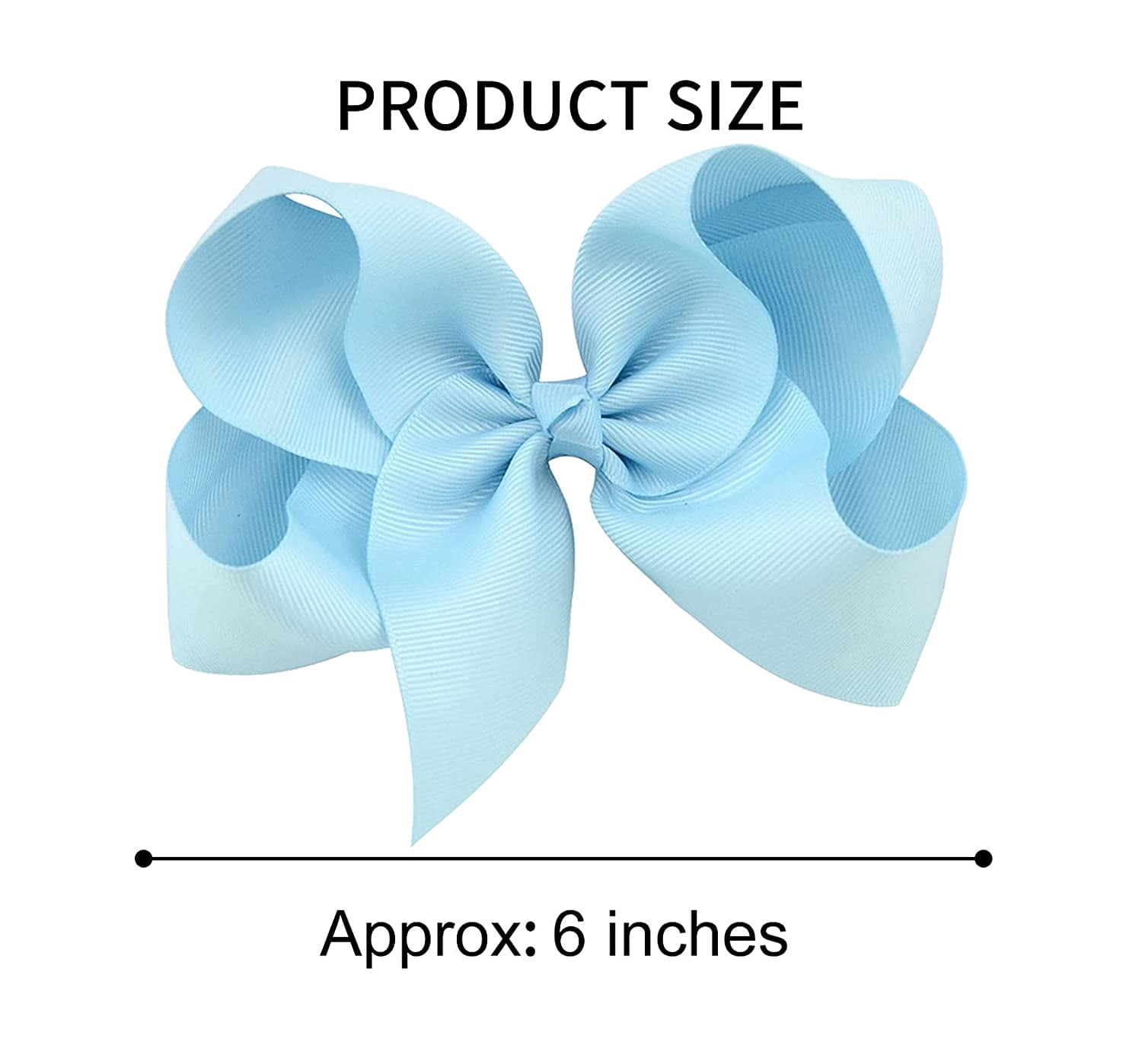 Blue Hair Bow