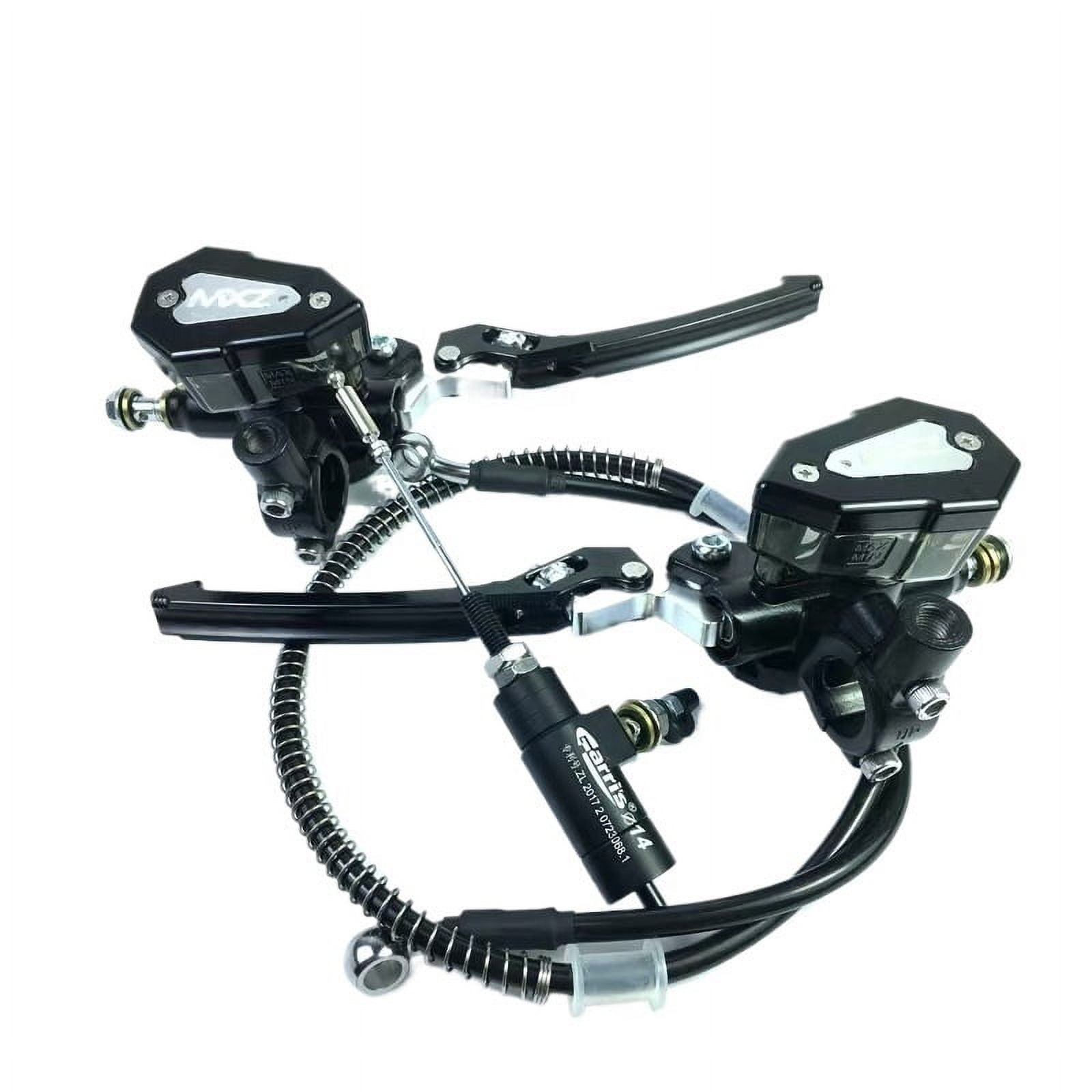 Large displacement motorcycle conversion hydraulic clutch with right ...