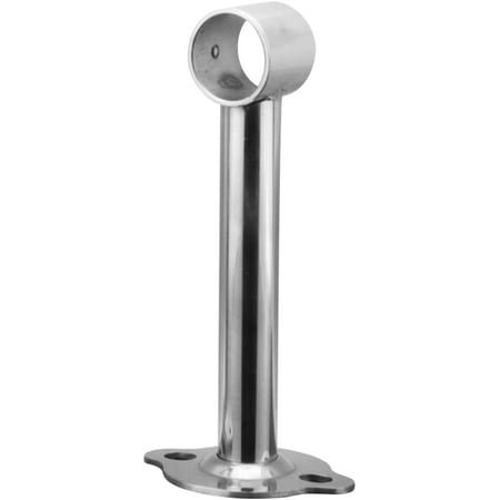 Stainless Steel Curtain Rod Ceiling- Mount Bracket Curtain Rod Holders ...