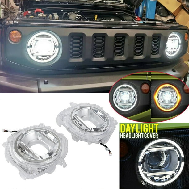 Gupbes LED Headlight Kit With Signal Turning Daytime Running Light ...