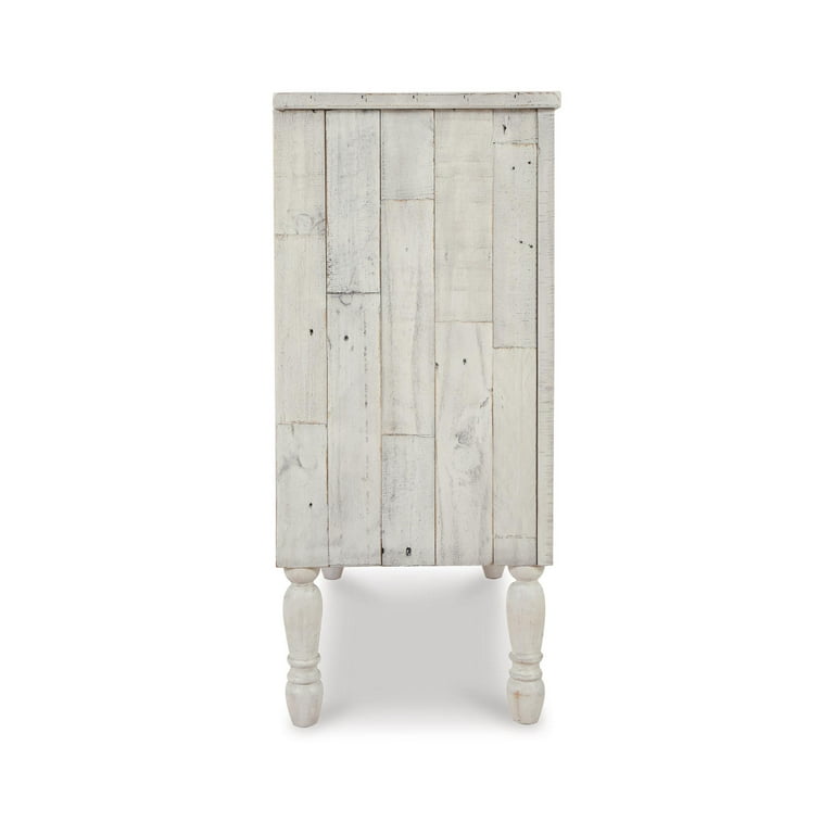 Signature Design by Ashley Casual Falkgate Accent Cabinet Whitewash Walmart