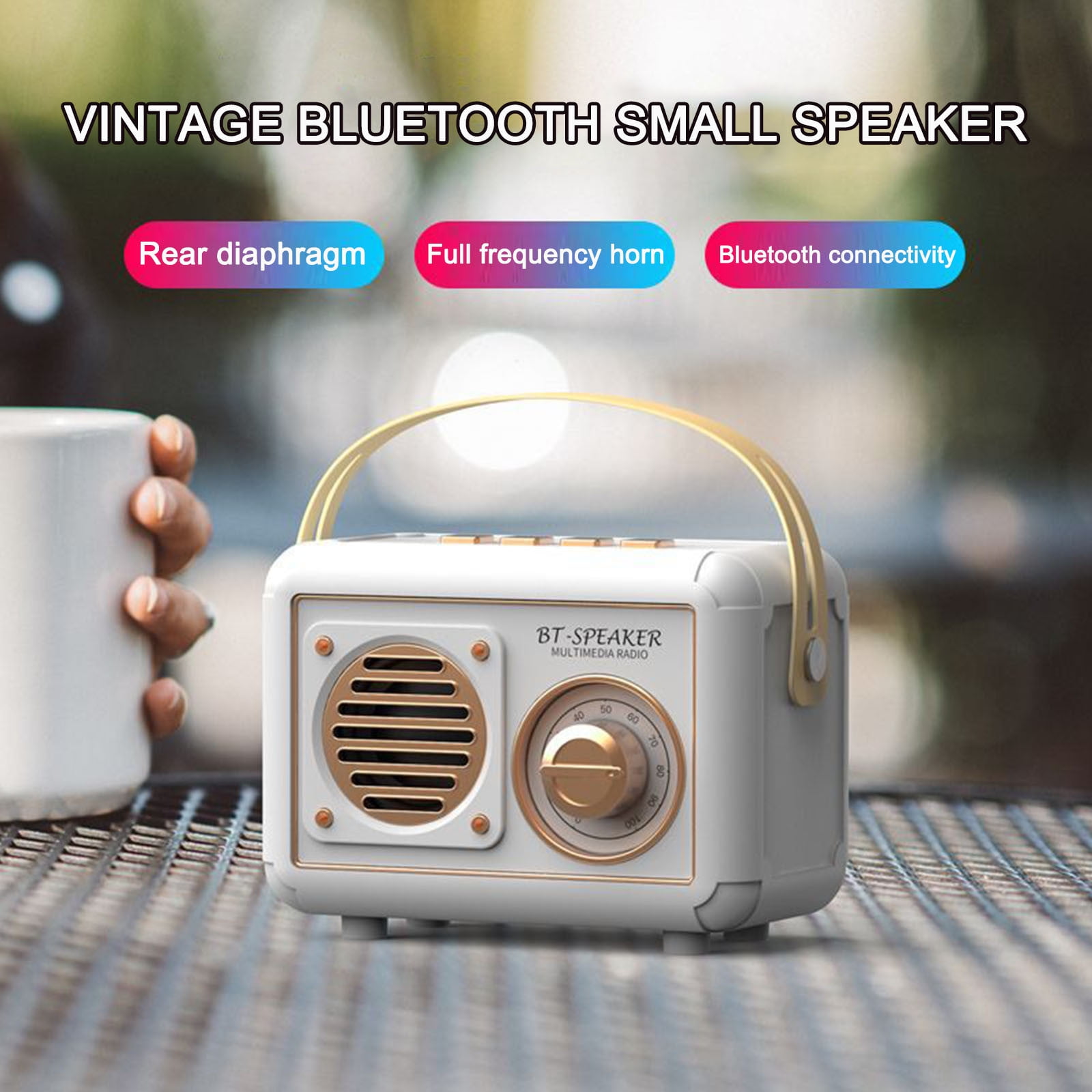Wireless Bluetooth Speaker Mini Portable Mobile Phone Subwoofer Outdoor ...