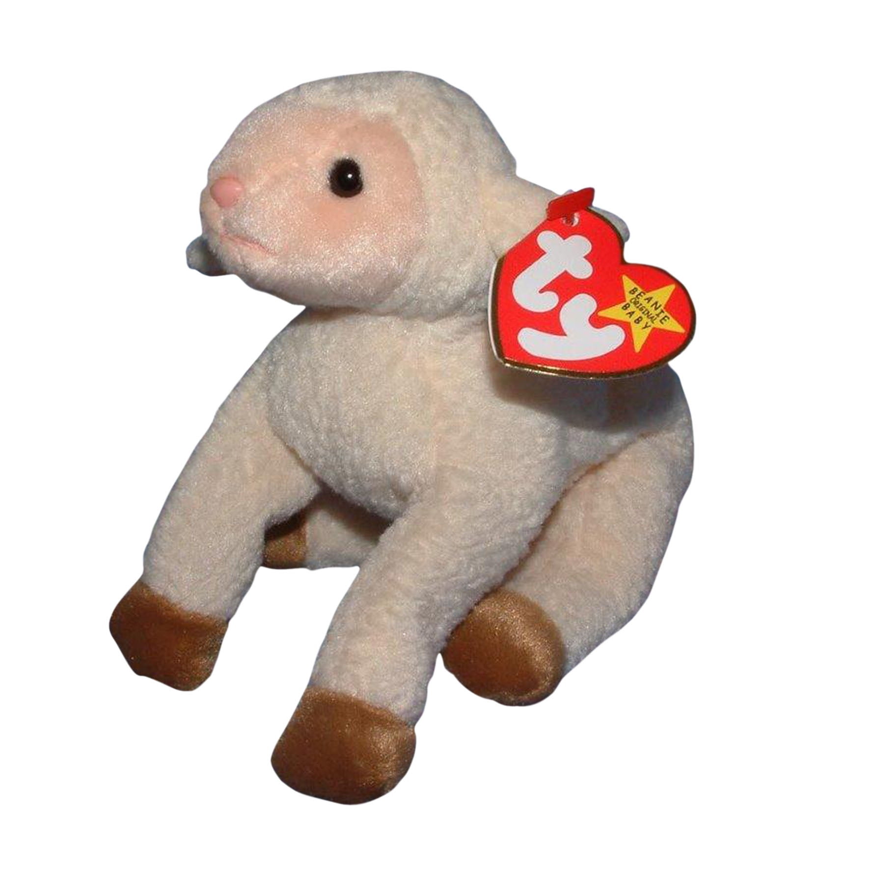 Ty Beanie Baby: Ewey the Sheep | Stuffed Animal | MWMT - Walmart.com