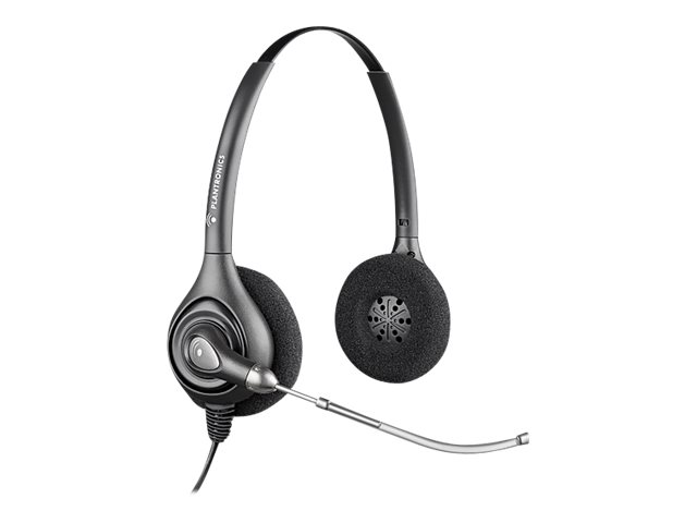 Plantronics - HW261 - Plantronics SupraPlus HW261 Wideband Binaural ...