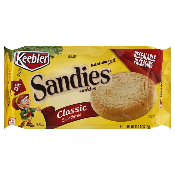 Keebler Sandies Classic Shortbread Cookies 11.2 oz - Walmart.com