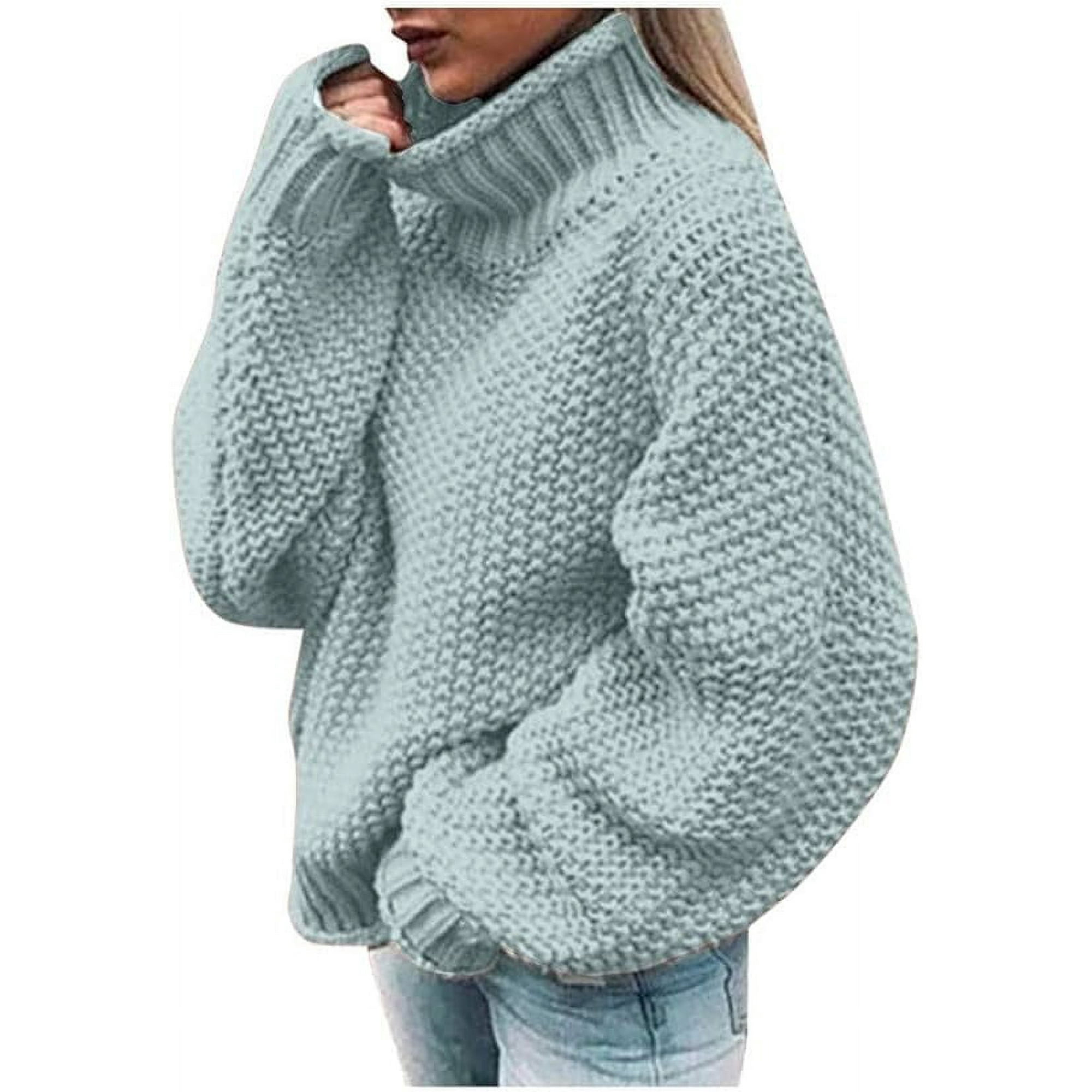 Click here for Generic Women‘s Oversized Long Turtleneck Tunic Lo... prices