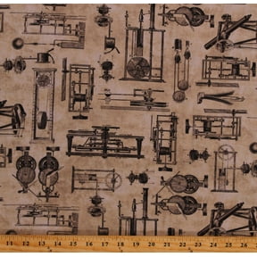 Cotton Biscuits Breakfast Bread Southern Food Feast Mode Cotton Fabric ...