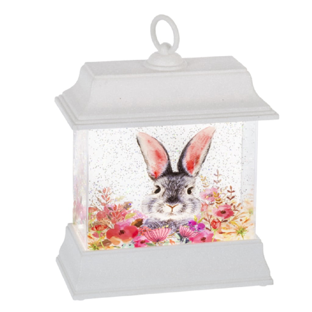 Ganz Led Light Up Shimmer Bunny Lantern - Walmart.com