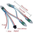 WS2811 Pixels Digital Addressable LED String Lights Waterproof RGB Full ...