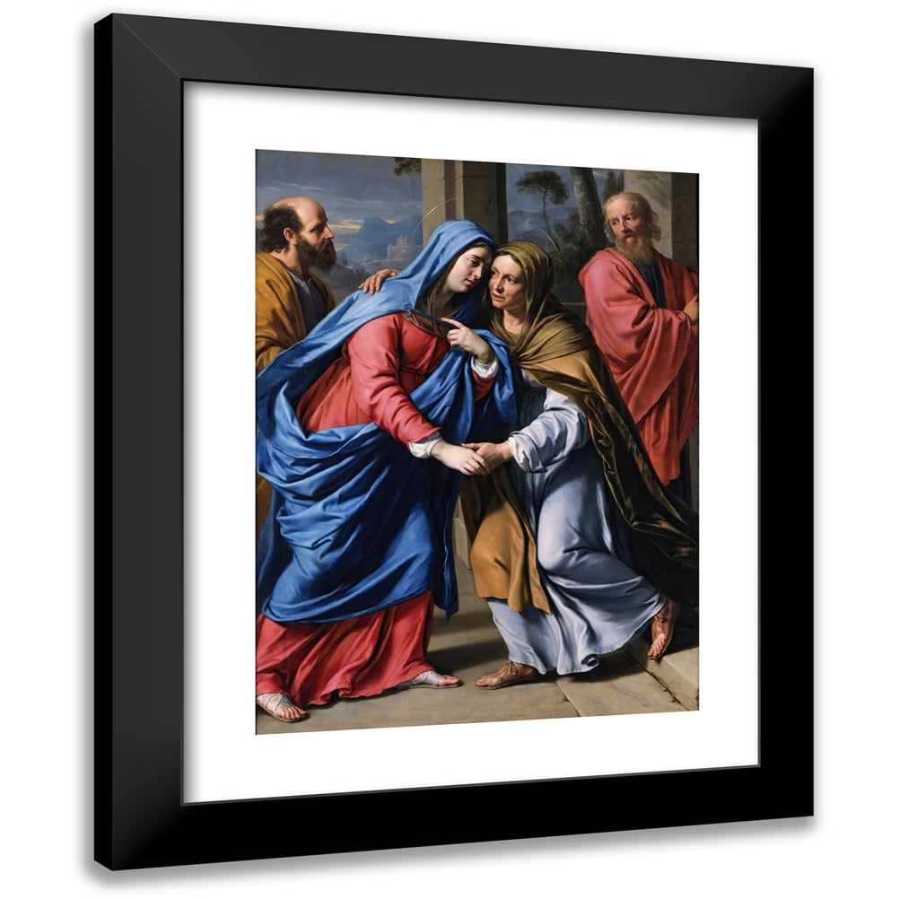 Philippe de Champaigne 14x18 Black Modern Framed Museum Art Print ...