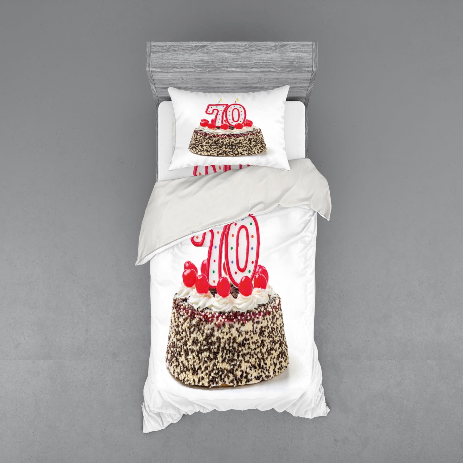 Ambesonne Colorful Bedding Set 3 Pcs, Candle Sprinkles, Twin XL ...