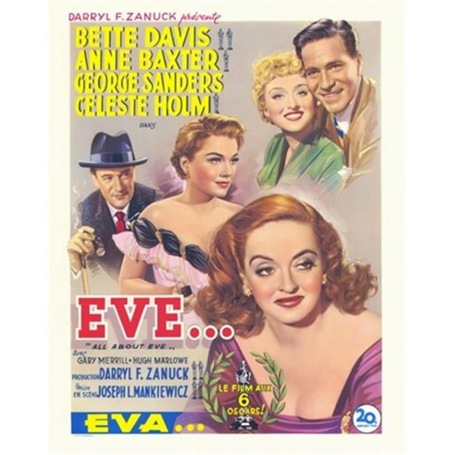 Pop Culture Graphics All About Eve Movie Poster, 11 x 17 - Walmart.com