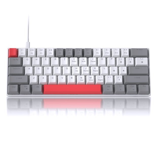60 Percent Mechanical Gaming Keyboard, Red Gaming Philippines | Ubuy