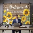 12x8ft Photo Backdrop, Home Sunflower Soft Polyester Backdrop Curtains ...