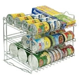 Sorbus 3-Tier Can Organizer Rack: Stackable Tracker for up to 36 Cans ...