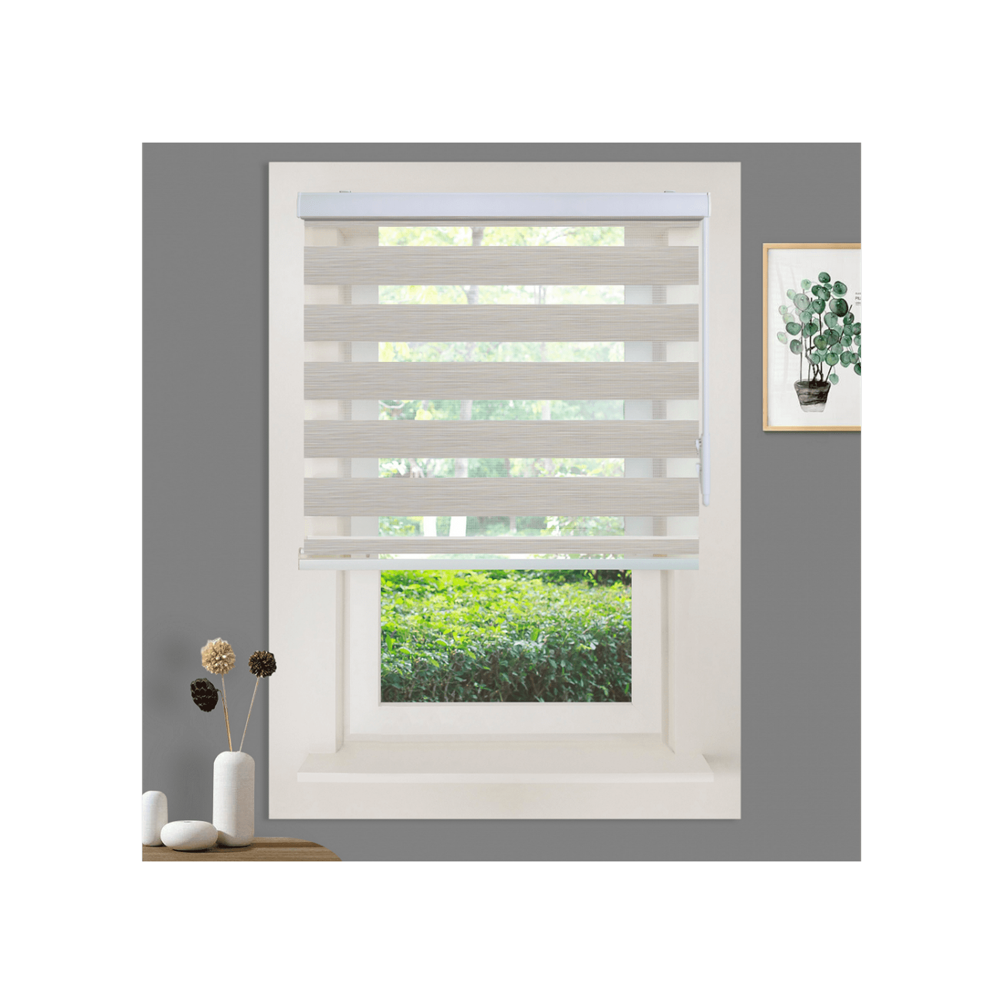 Click here for Wymo Home Wymo Zebra Blinds 44 X 72 Inch - Sheer H... prices