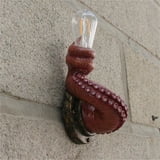 Visland Octopus Tentacle Wall Sconce, Resin Octopus Tentacle Wall Lamp ...