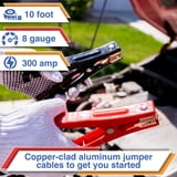 First Secure 90-Piece Car Emergency Roadside & First Aid Kit ...